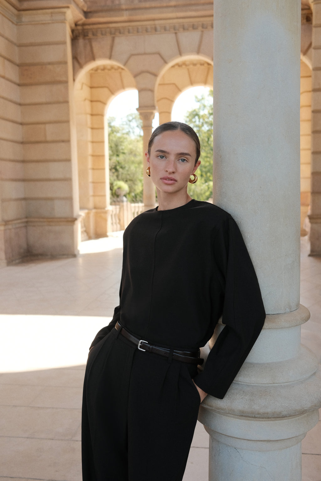 Private Edition Siyah Bluz Model | Mathilda Kadın Giyim