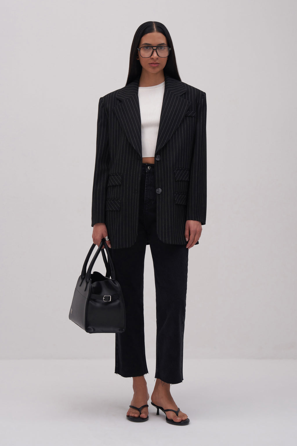 Louis Çizgili Oversize Ceket